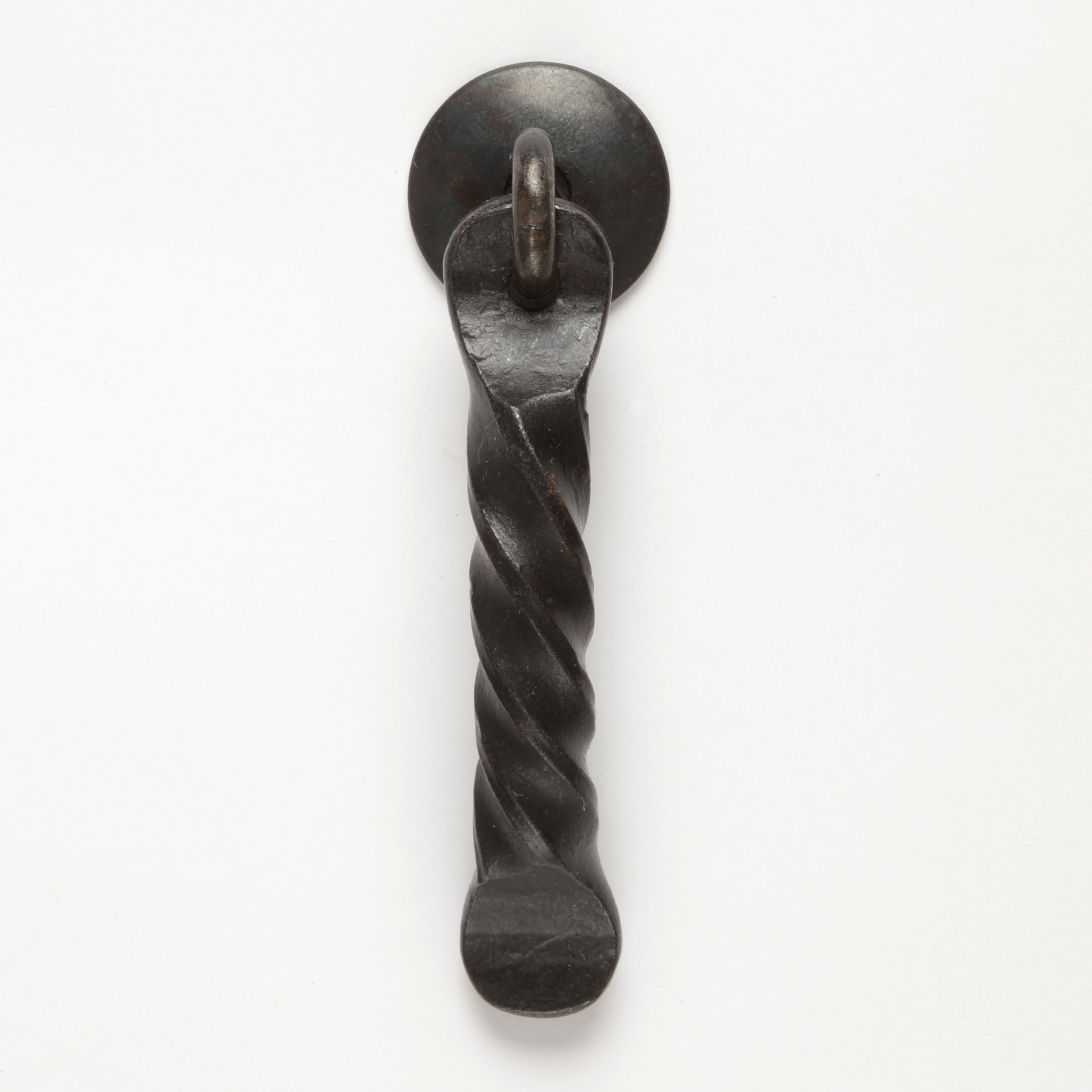 Iron Cabinet Pulls - Twisted Drop Pull 0550-11 - Mystic Mountain Metals
