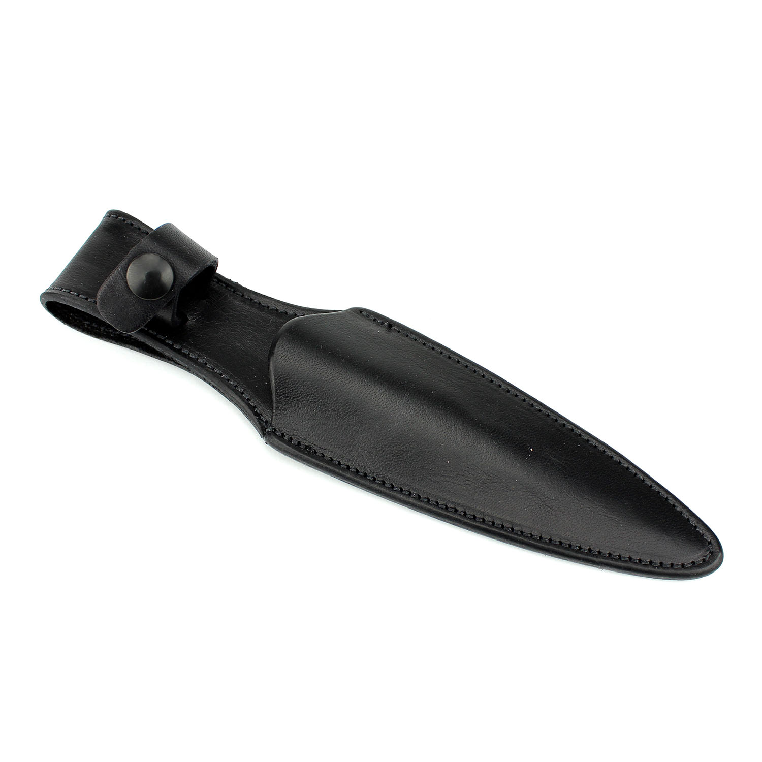 Leather Knife Sheath for Railroad Spike Daggers : Black - Mystic ...